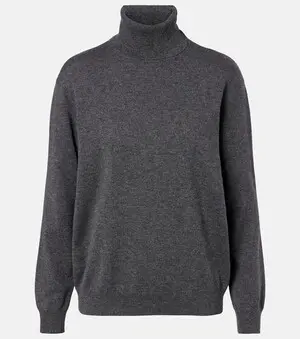 Brunello Cucinelli Cashmere Turtleneck Sweater - Grey
