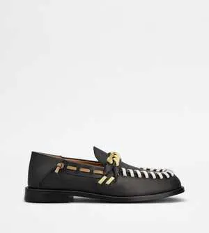 TOD'S Leather Mules With Reclining Heel
