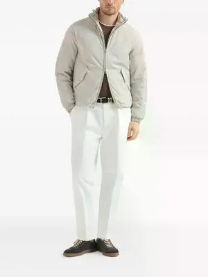 Brunello Cucinelli Lightweight Nylon Outerwear Jacket - Neutrals