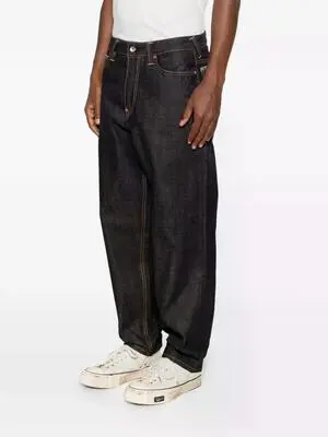 EVISU Embroidered Logo Jeans