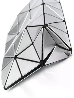 Issey Miyake Lucent Enamel-detail Clutch