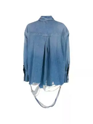 DONDUP Distressed-finish Shirt