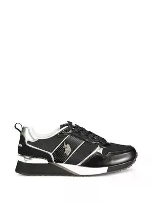 U.s. Polo Assn. Metallic Panel Sneakers - Black