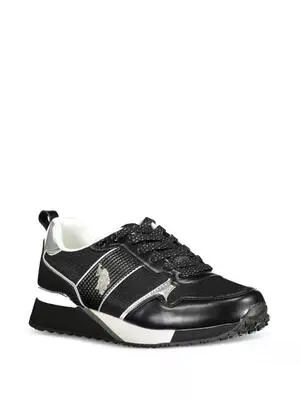 U.s. Polo Assn. Metallic Panel Sneakers - Black
