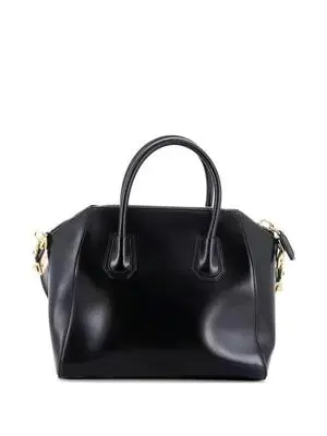 Givenchy Antigona Small Satchel Glazed Leather - Black