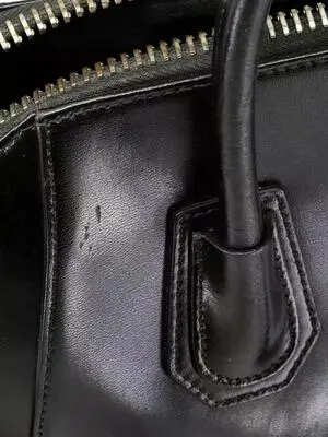 Givenchy Antigona Small Satchel Glazed Leather - Black