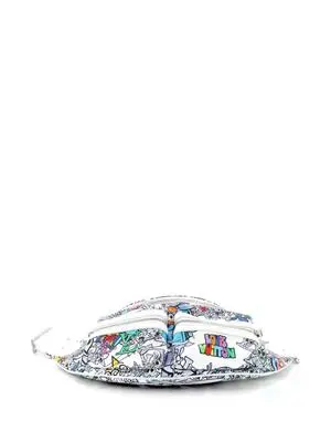 LOUIS VUITTON Multipocket Bumbag Limited Edition Monogram Comics Canvas Belt Bag - Multicolour