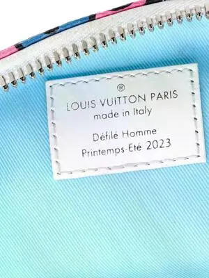 LOUIS VUITTON Multipocket Bumbag Limited Edition Monogram Comics Canvas Belt Bag - Multicolour