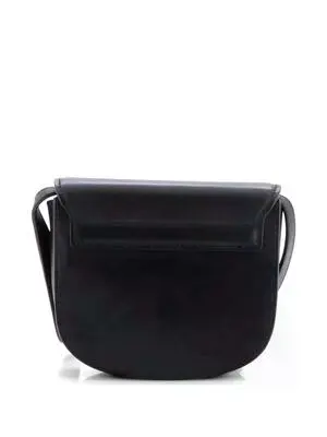 Saint Laurent Kaia Leather Mini Crossbody Bag - Black