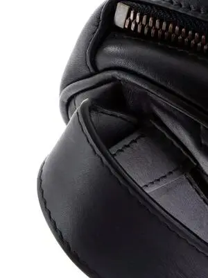 Gucci Gg Marmont Matelasse Leather Belt Bag - Black
