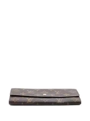 LOUIS VUITTON Vintage Sarah Wallet Monogram Canvas Small Wallets
