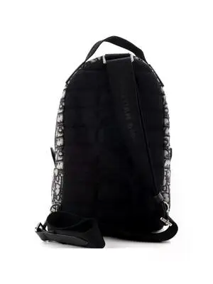 Dior Oblique Canvas Zip Around Sling Backpack