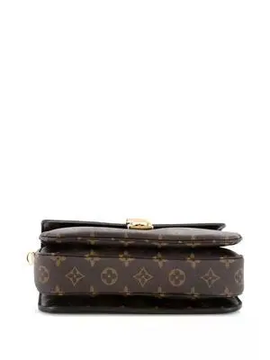 LOUIS VUITTON Pochette Metis Monogram Canvas - Brown