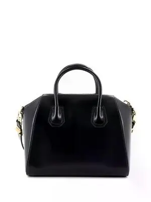 Givenchy Antigona Small Satchel Glazed Leather - Black
