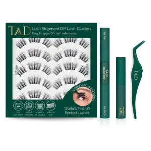 TAD Lush Stripment Diy Lash Clusters Intro Kit - One-color