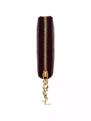 Saint Laurent Cassandre Bijou Wallet - Purple