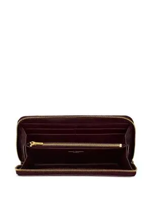 Saint Laurent Cassandre Bijou Wallet - Purple