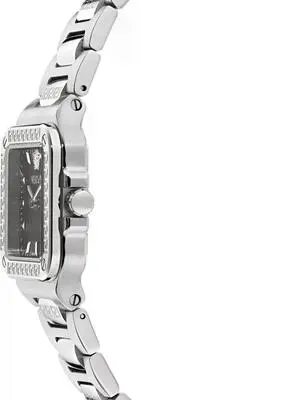 Versace Greca Edge 35mm Watch - Black