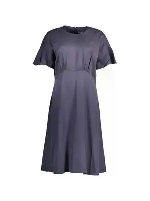 Gant Flutter-sleeve A-line Midi Dress