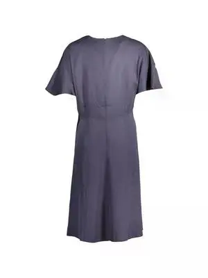 Gant Flutter-sleeve A-line Midi Dress