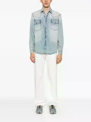 BOSS Press-stud Denim Shirt