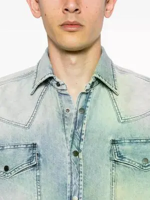 BOSS Press-stud Denim Shirt