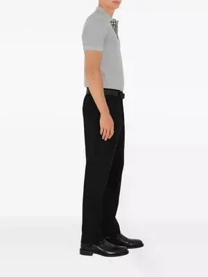 Burberry Cotton Polo Shirt - Grey