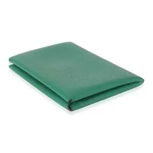Hermès Vert Vertigo Epsom Calvi Card Holder - Green