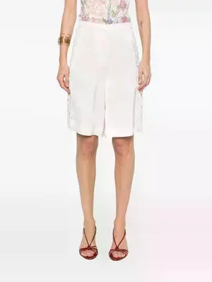 Sandro Floral Jacquard Bermuda Shorts