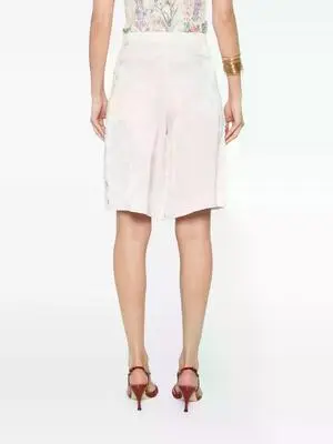 Sandro Floral Jacquard Bermuda Shorts