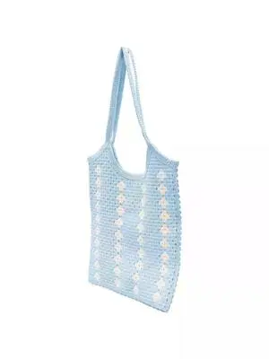 Sandro Crocheted Shoulder Bag