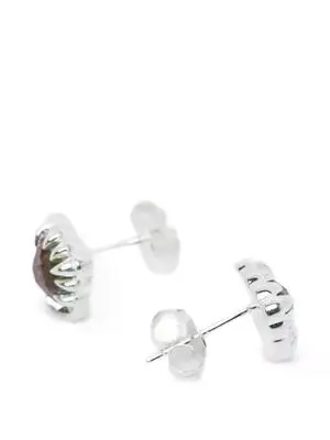 STOLEN GIRLFRIENDS CLUB Mini Claw Stud Earrings - Silver