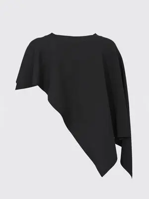 Liviana Conti Asymmetric Viscose Blend Top