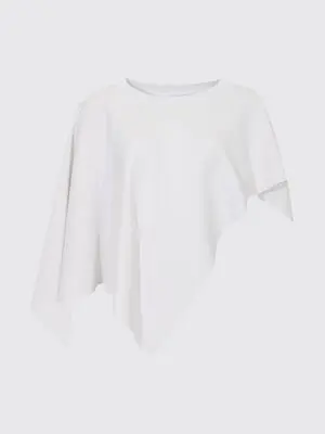 Liviana Conti Asymmetric Viscose Blend Top