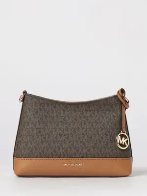 Michael Kors Monogram Crossbody Bag - Brown