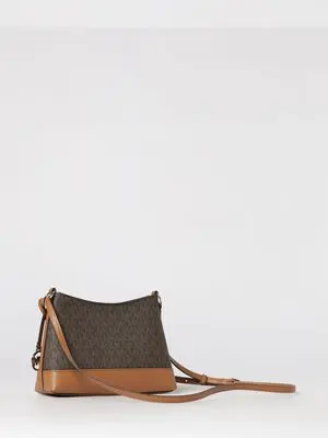 Michael Kors Monogram Crossbody Bag - Brown