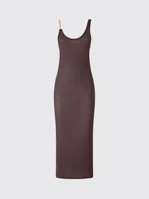 Pinko Midi Dress In Stretch Cotton