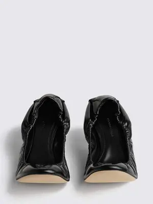 Phoebe Philo Pucker Leather Pumps - Black