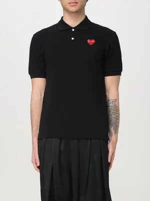 Play Comme Des Garcon Color Blocked Polos For Men