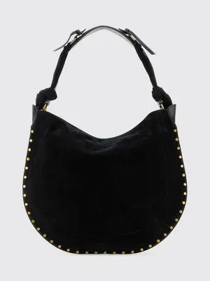 Isabel Marant Étoile Studded Fringe Shoulder Bag - Black