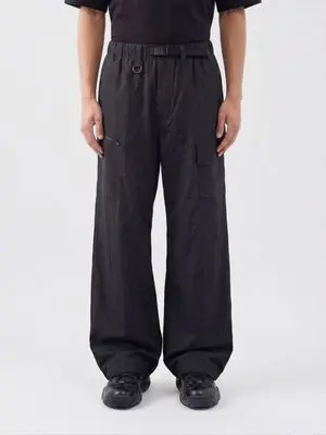 Y3 Technical Fabric Cargo Trousers - Black