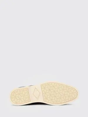 DOUCAL'S Grained Leather Loafers - Blue