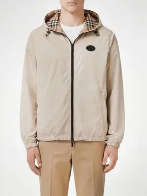 Burberry Hooded Jacket - Beige