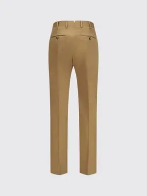 PT TORINO Tailored Gabardine Trousers - Brown