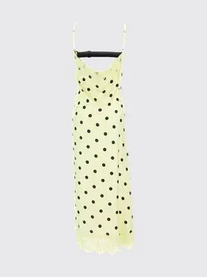 Sportmax Polka Dot Silk Midi Dress
