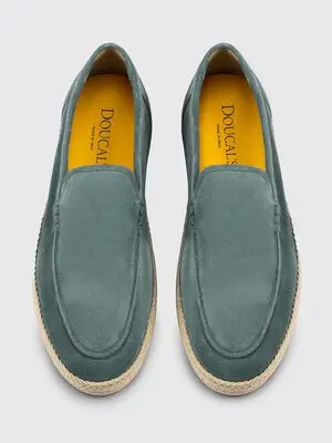 DOUCAL'S Suede Espadrilles - Green