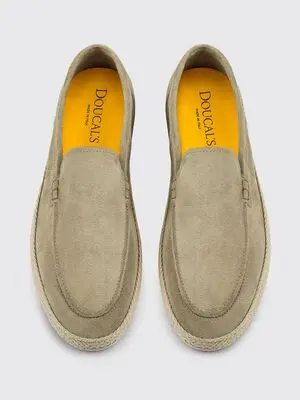 DOUCAL'S Suede Espadrilles - Sand