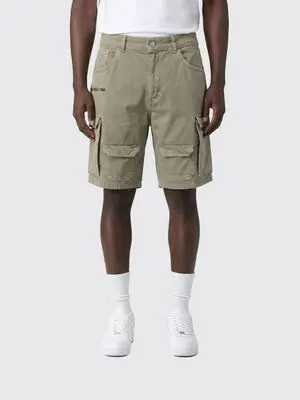 REPRESENT Cotton Denim Cargo Shorts - Beige