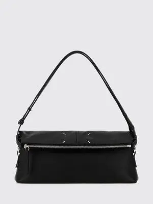 MAISON MARGIELA Leather Shoulder Bag - Black