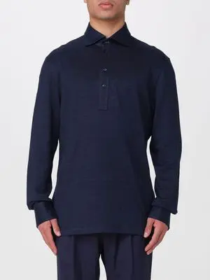 Brunello Cucinelli Cotton Polo Shirt - Blue